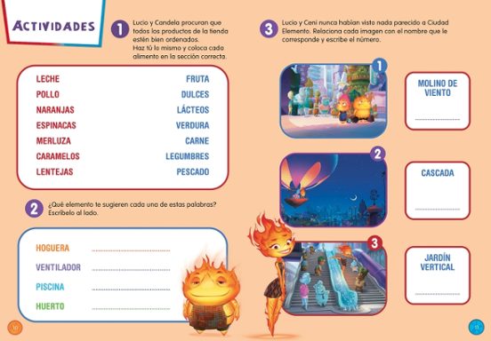 EL LIBRO DE DISNEY PIXAR ELEMENTAL (LEO, JUEGO Y APRENDO CON DISNEY ... EL LIBRO DE DISNEY PIXAR ELEMENTAL (LEO, JUEGO Y APRENDO CON DISNEY ...