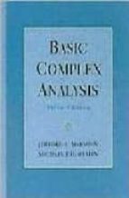 BASIC COMPLEX ANALYSIS (3RD) | Jerrold E. Marsden | Casa del Libro
