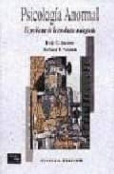 PSICOLOGIA ANORMAL: EL PROBLEMA DE LA CONDUCTA INADAPTADA (7ª ED ...